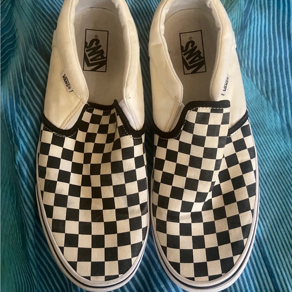 Vans | Shoes | Vintage Style Vans Vans Slip Ons 15 In Excellent ...
